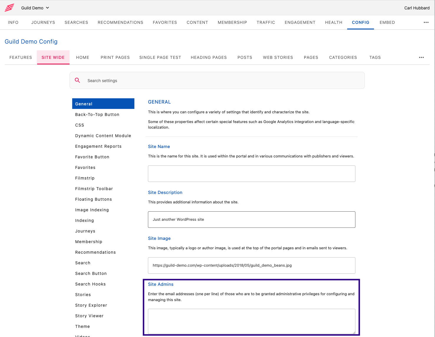 How To Add An Admin Email To Your Slickstream Account